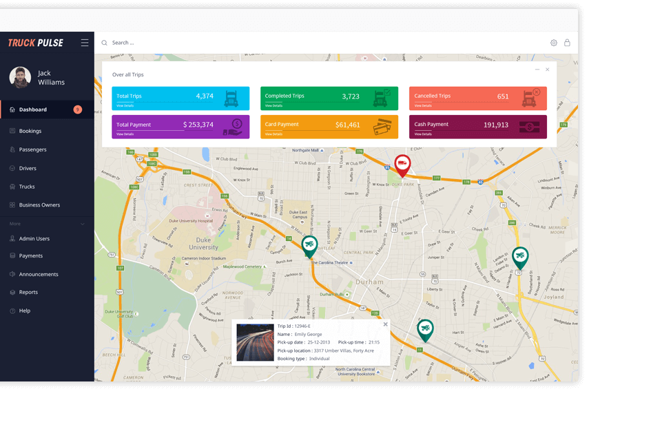 Truck Dispatch Software | Uber For Trucking App Development