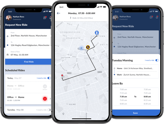 Corporate Carpooling Solution